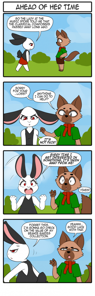 Practice Makes Perfect | A Furry Webcomic 4koma by Nekonny