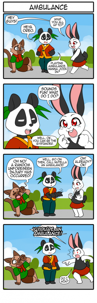 Practice Makes Perfect | A Furry Webcomic 4koma by Nekonny
